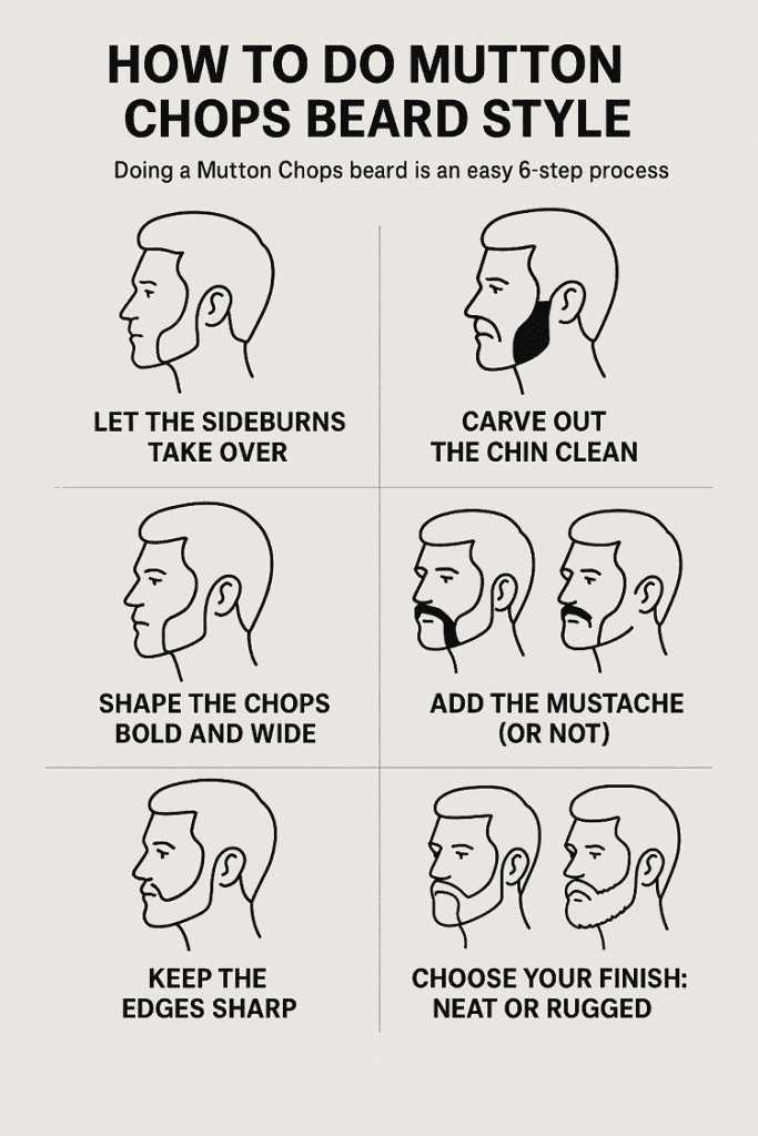 9 Best Mutton Chops Beard Styles for a Bold Masculine Look